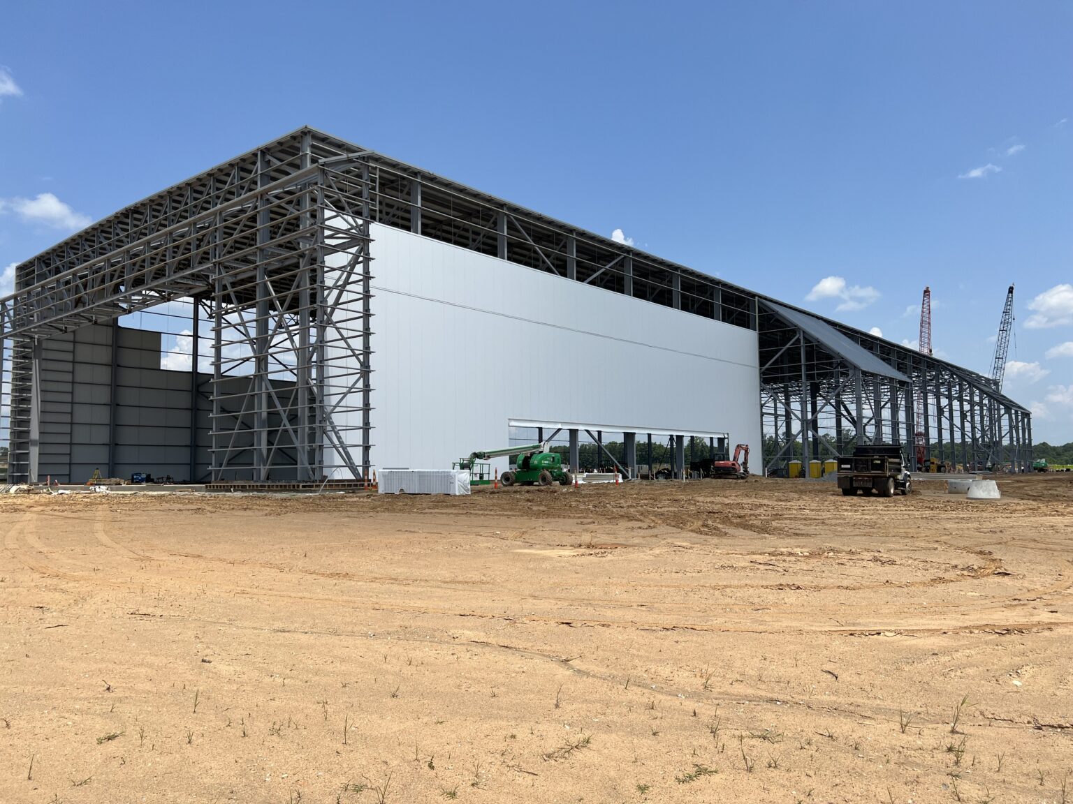 Boom - FlyBy - Live Blog: Overture Superfactory Construction Progression