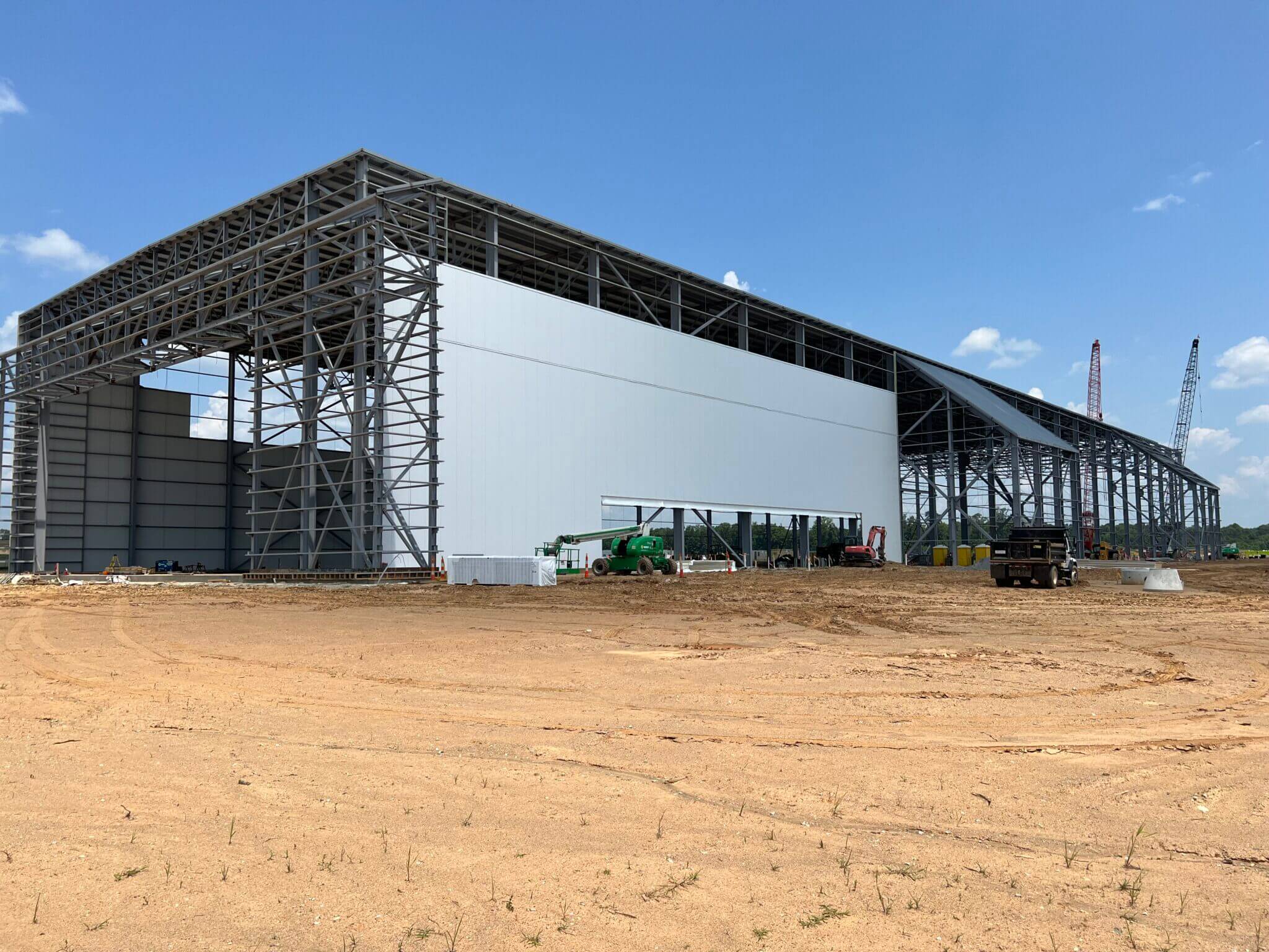 Boom - FlyBy - Live Blog: Overture Superfactory Construction Progression