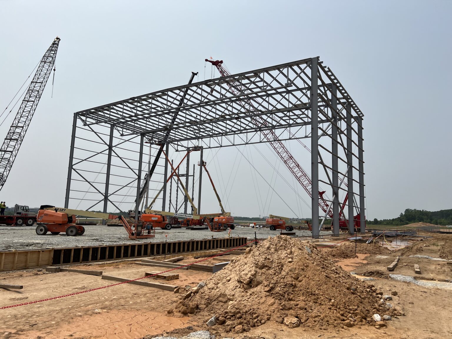 Boom - FlyBy - Live Blog: Overture Superfactory Construction Progression