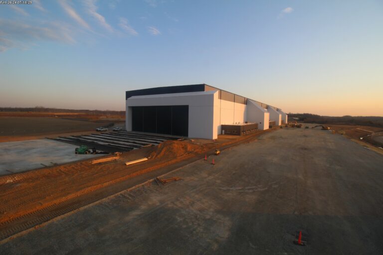 Boom - FlyBy - Live Blog: Overture Superfactory Construction Progress