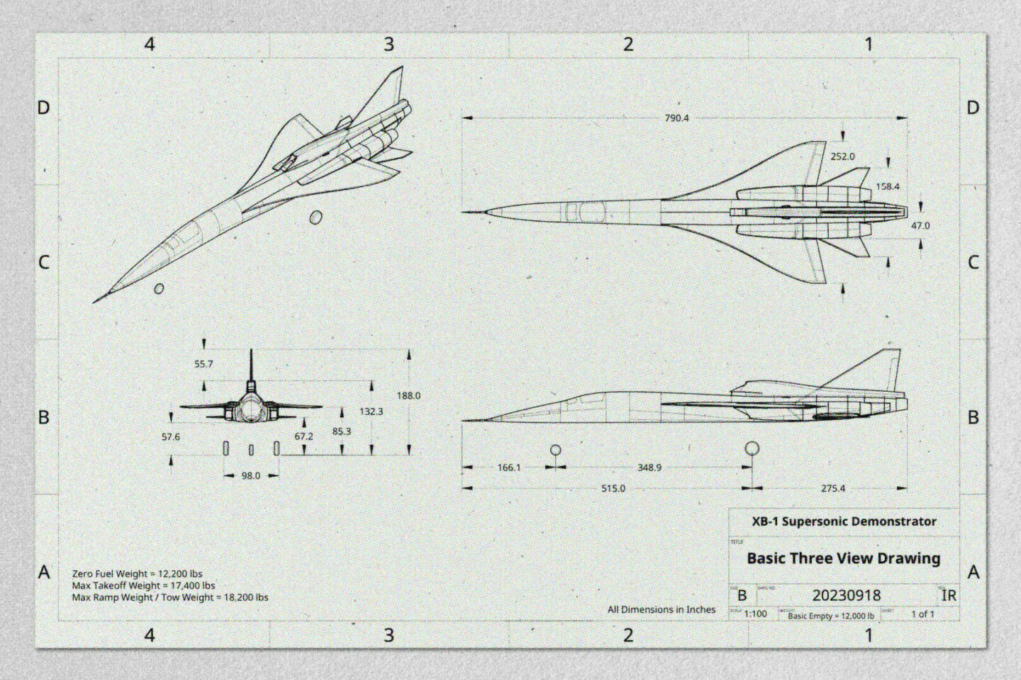 Boom - FlyBy - Boom Announces Successful Flight of XB-1 Demonstrator Aircraft