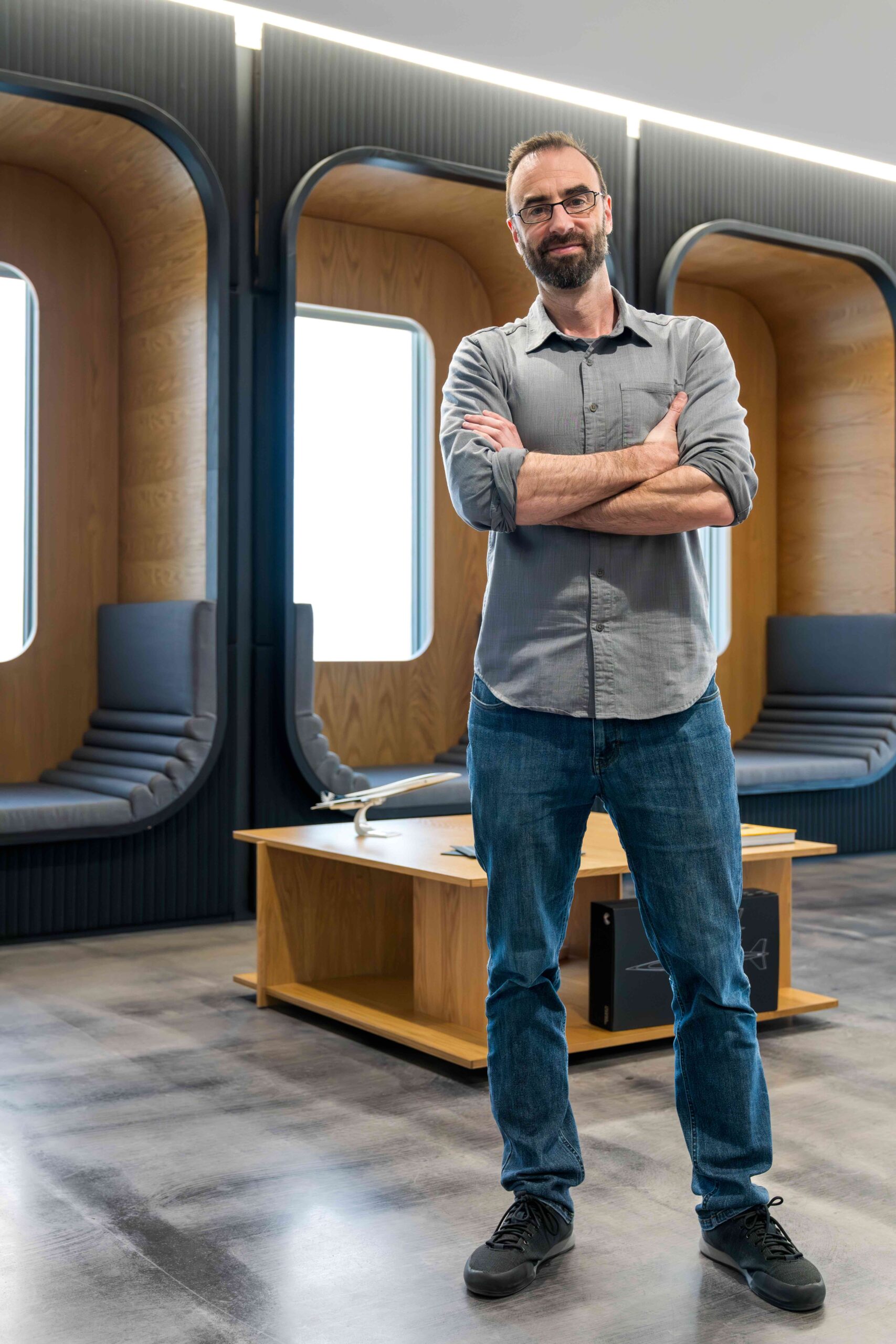 Boom - FlyBy - Aernnova Employees Welcomed to Boom Headquarters in Colorado