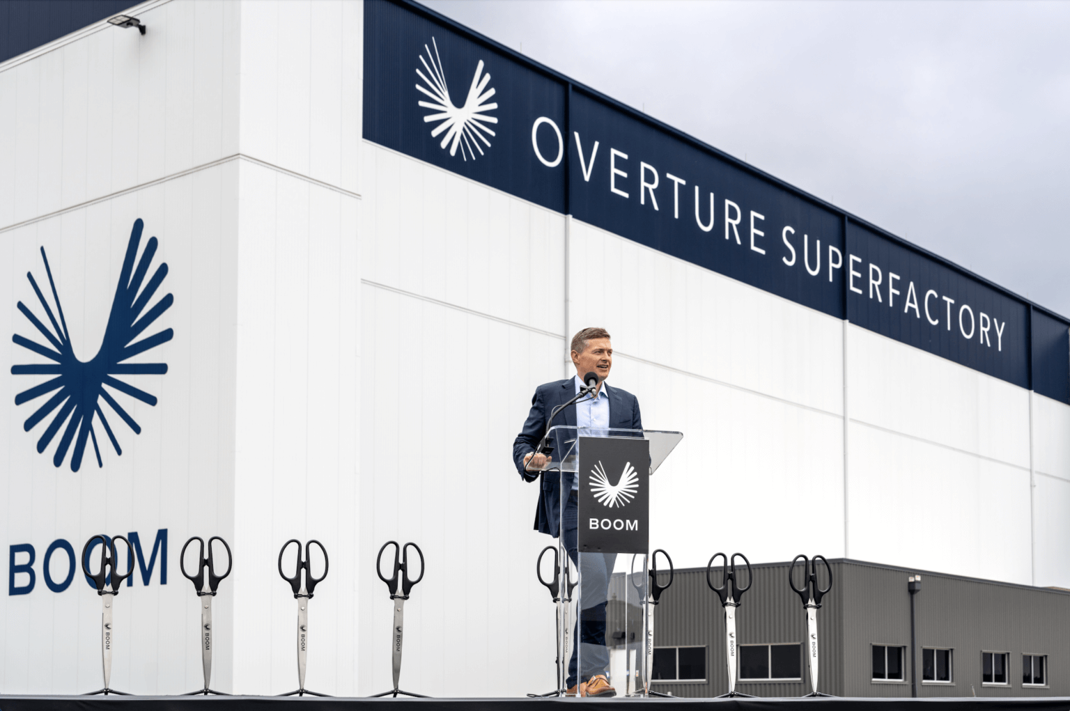 Boom - FlyBy - Superfactory - Boom Supersonic Completes Construction of ...