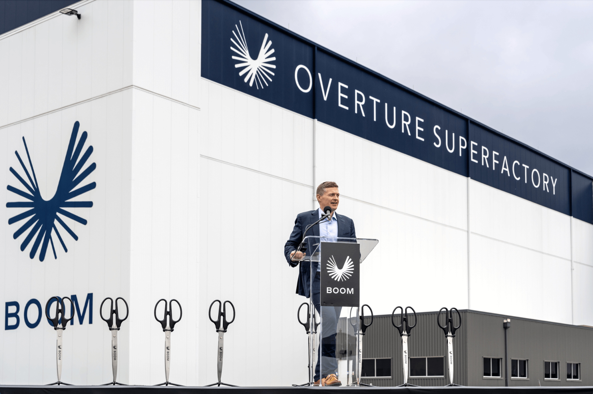 Boom - FlyBy - Superfactory - Boom Supersonic Completes Construction of ...