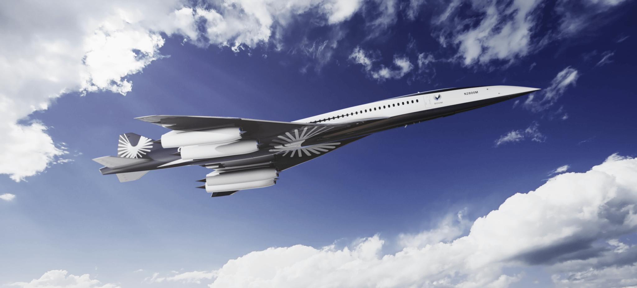 Boom - Farnborough - FlyBy - Boom Supersonic Accelerates Overture ...