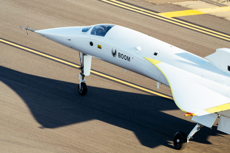 Boom - FlyBy - XB-1 Completes Second Flight
